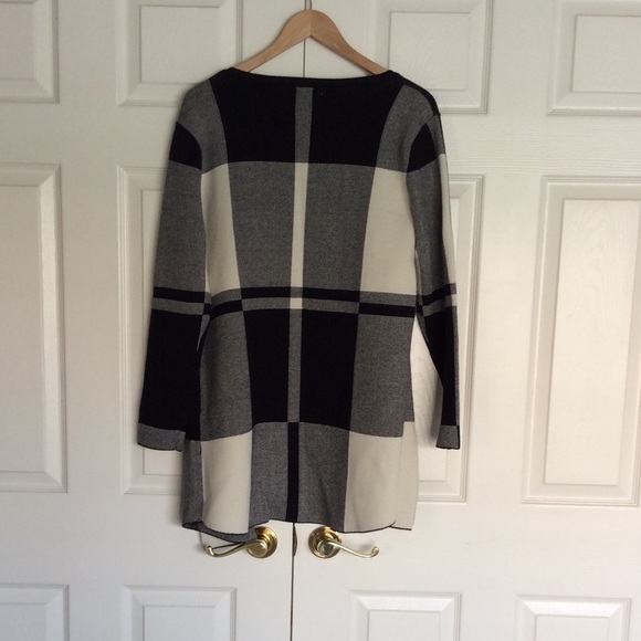 buosc hisae | Jackets & Coats | Buosc Hisae Black White Overcoat | Poshmark